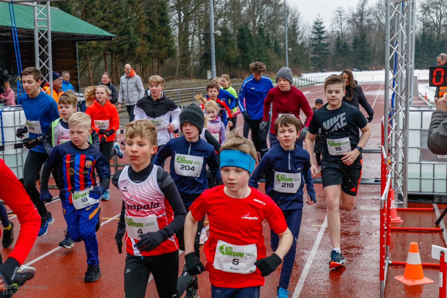 Winterse editie BCD Run - AV Impala Drachten